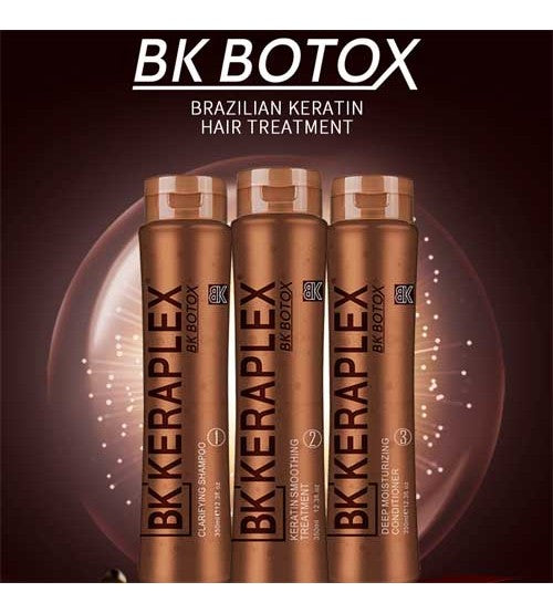 BK Keraplex Keratin Botox Treatment Kit 350ml Each – 3MR Store